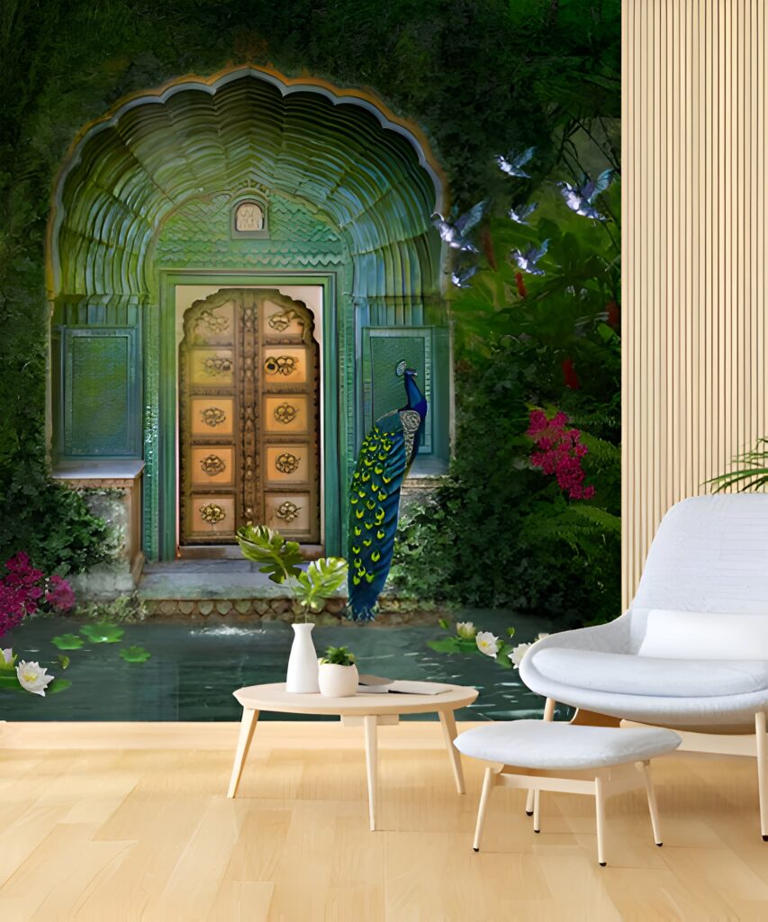 Lotus Gate Wallpaper by Marshalls » World Of Wallpaper